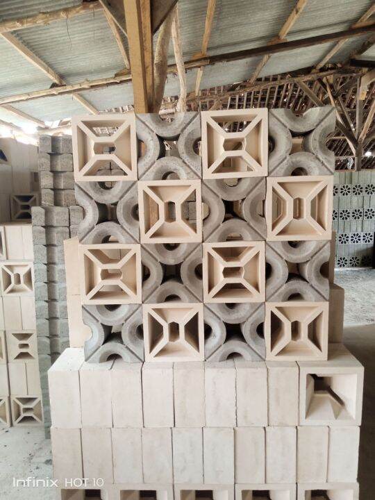 Roster beton minimalis,roster putih,roster gravel,roster semen,lubang ...