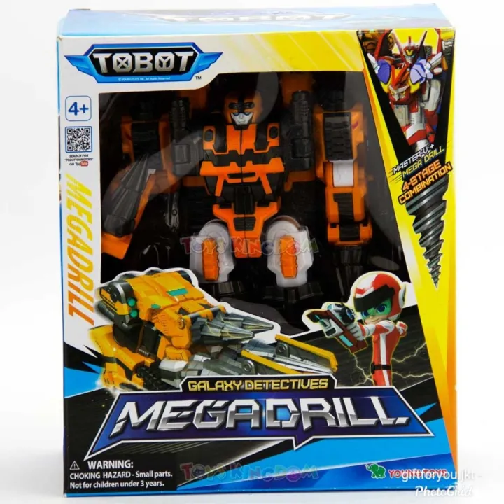 Tobot Galaxy Detectives GD Mega Drill Action Figure Robot Megadrill Mainan Anak Toy Kid Koleksi ...