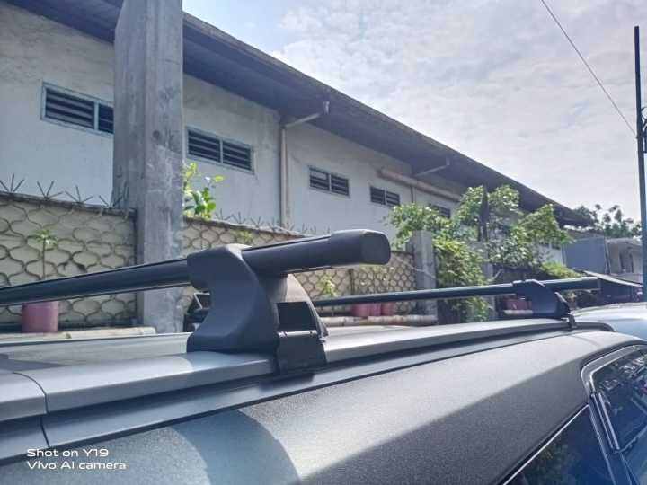 cross bar palang atas mobil pajero baru fortuner 2016 ke atas jepit ...