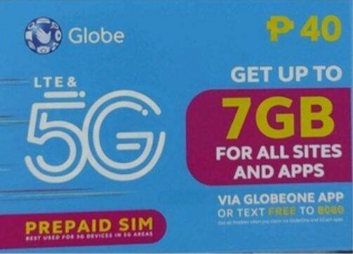 GLOBE PREPAID SIM | Lazada PH