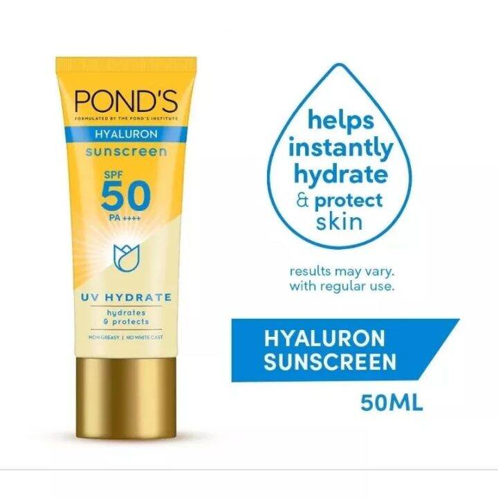 Pond's UV Hydrate Sunscreen SPF50+++ | Lazada PH