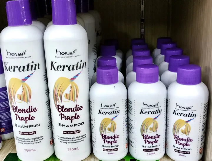 Monea Keratin Blondie Purple Shampoo | Lazada PH