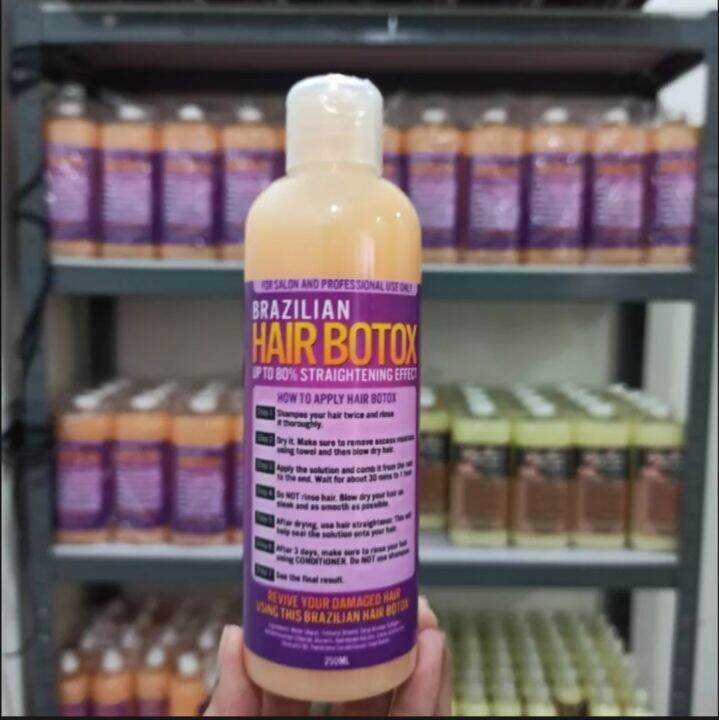 ORIGINAL BRAZILIAN HAIR BOTOX TREATMENT. ( 250ML ONLY) | Lazada PH
