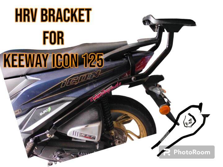MOTORCYCLE TOP BOX HRV BRACKET FOR KEEWAY ICON 125 | Lazada PH