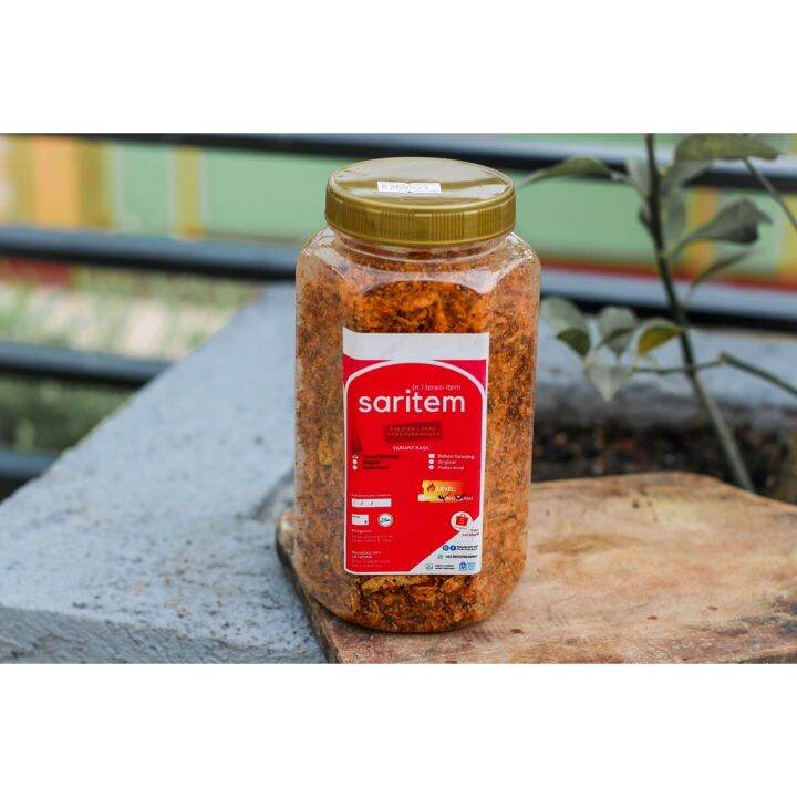 MAKANAN KHAS INDRAMAYU CIREBON ABON TERASI BAWANG 250g BIBI SARITEM ...