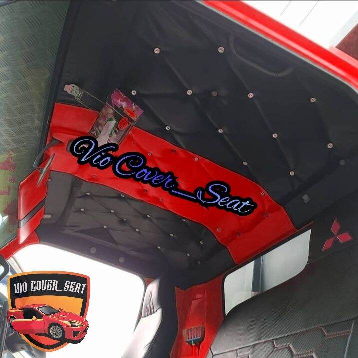 Sarung Atap Plafon Mobil Truk Canter Cover Plafon Mobil Truk Murah Lapis Pelindung Atap