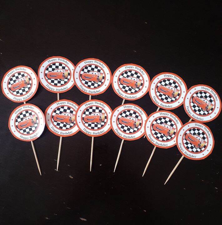 Cars Lightning Mc Queen Cake Topper | Lazada PH