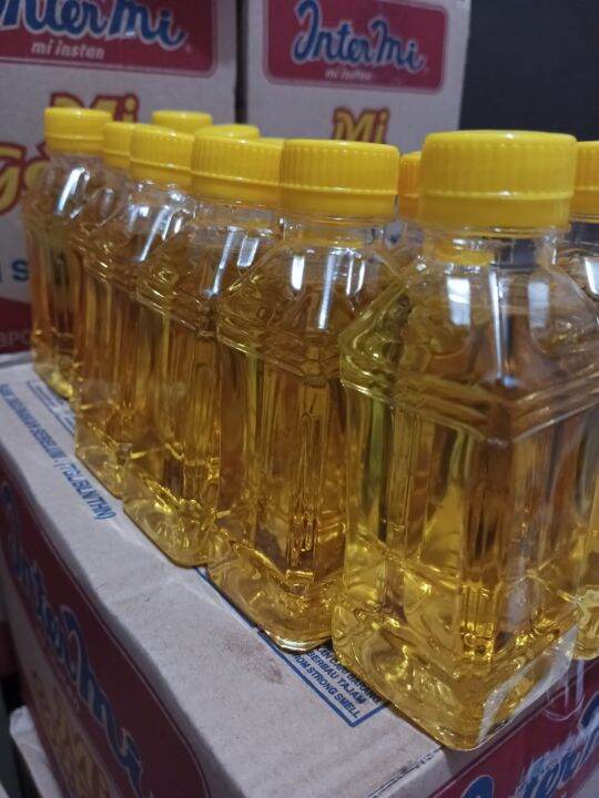 Minyak goreng 250ml kemasan botol 1 dus isi 48pcs | Lazada Indonesia