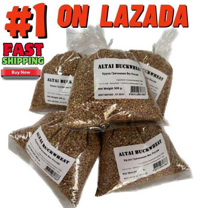500 gr. Grechka Altai Russia Dark - Brown Roasted Buckwheat from Russia ...