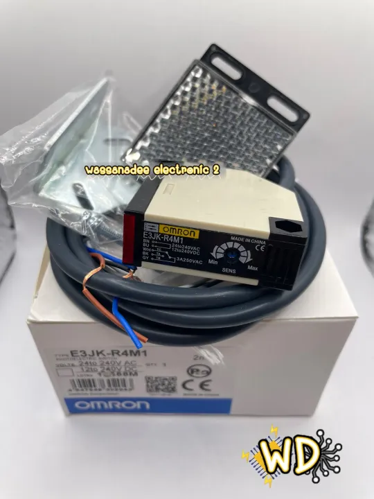 Sensor E3JK-R4M1 photoelectric switch 24to240VAC 12to240VDC | Lazada.co.th