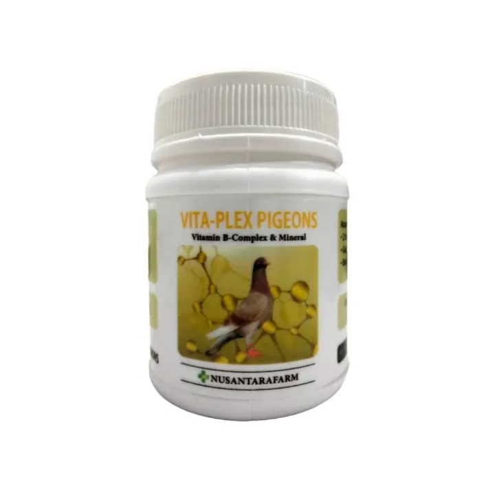 VITA PLEX PIGEONS VITAMIN B COMPLEX DAN MINERAL VITAMIN B KOMPLEK ...