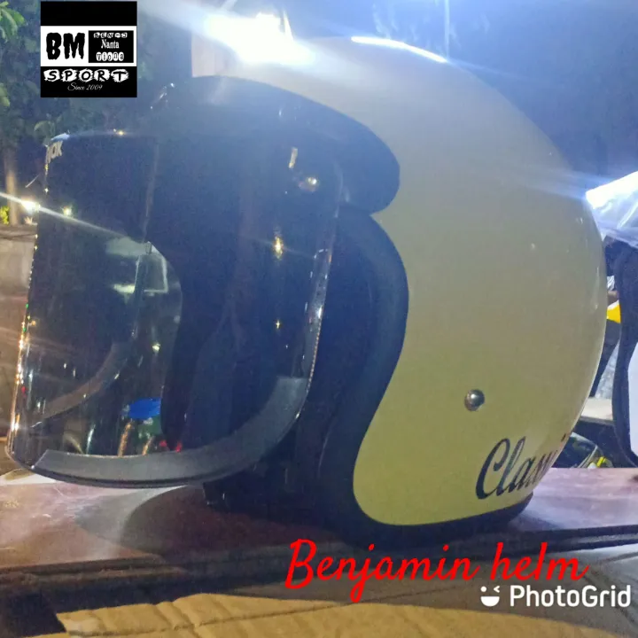 Helm merk NHR model clasic | Lazada Indonesia