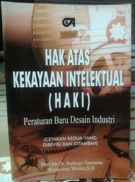 Buku Hak Atas Kekayaan Intelektual (HAKI)) Peraturan Baru Desain Industri | Lazada Indonesia