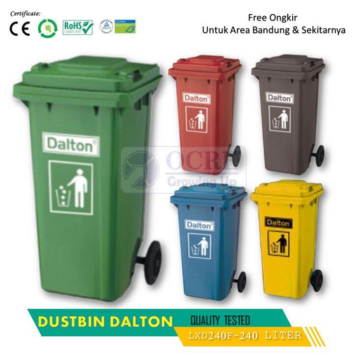 TEMPAT SAMPAH DALTON LXD 240 LITER | Lazada Indonesia
