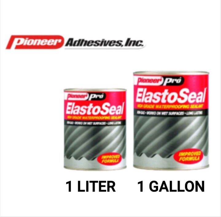 PIONEER ELASTOSEAL WATERPROOFING SEALANT 85G, 250G,1/4 LITER, 1/2 LITER ...