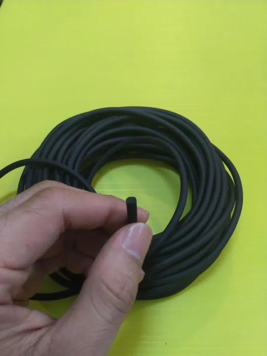 Oring cord NBR 1mm meteran / o ring karet seal solid bulat / rubber ...
