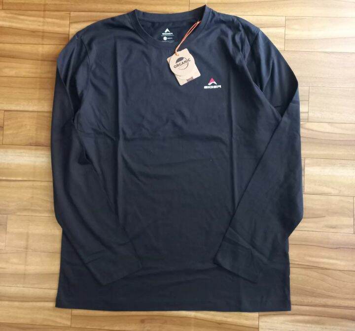 Kaos Eiger Hitam panjang | Lazada Indonesia