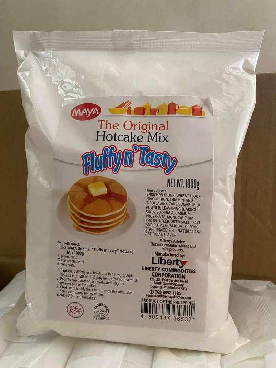 ORIGINAL MAYA HOTCAKE/PANCAKE MIX 1KG | Lazada PH