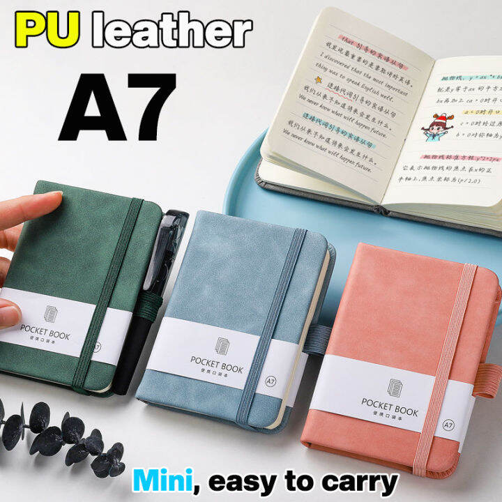 A7 Mini Notebook Sketchbook Spiral Pocket Notebook Sketch Journal Diary ...