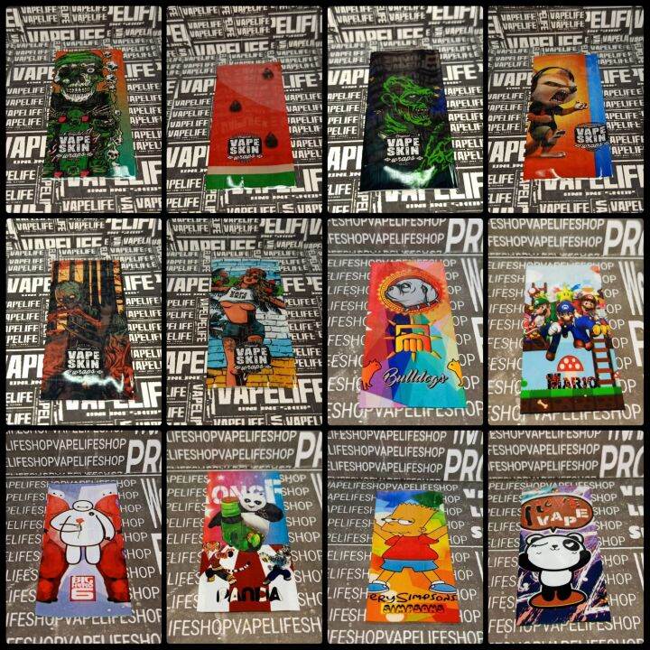 (VLS) 20700/21700 BATTERY WRAPS FASHION WRAP COVER | Lazada PH