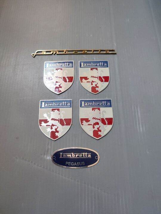emblem vespa lambretta logo vespa lambreta | Lazada Indonesia