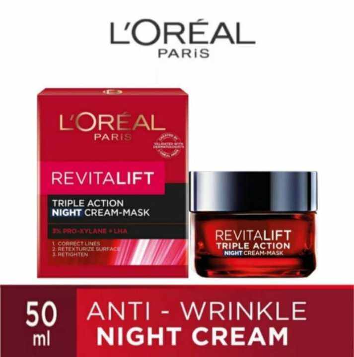 Loreal Paris, Revitalift night cream, day cream 50ml | Lazada