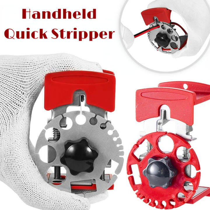 Wire Stripper Handheld Portable Fast Wire Stripper Universal Wire ...