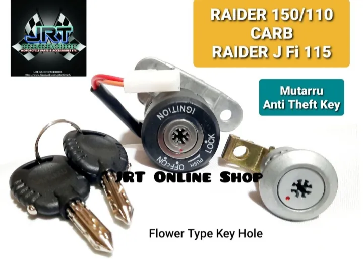 RAIDER 150/110 RAIDER J 115 FI MUTARRU ANTI THEFT IGNITION KEY | Lazada PH