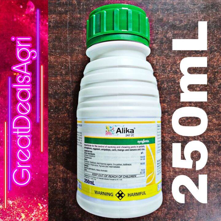 ALIKA 247 ZC (250mL) LAMBDA-CYHALOTHRIN + THIAMETHOXAM INSECTICIDE BY ...
