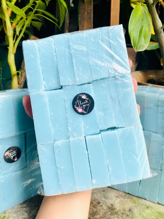 Blue kojic scrap soap exfoliating sevendays 1/2kg | Lazada PH