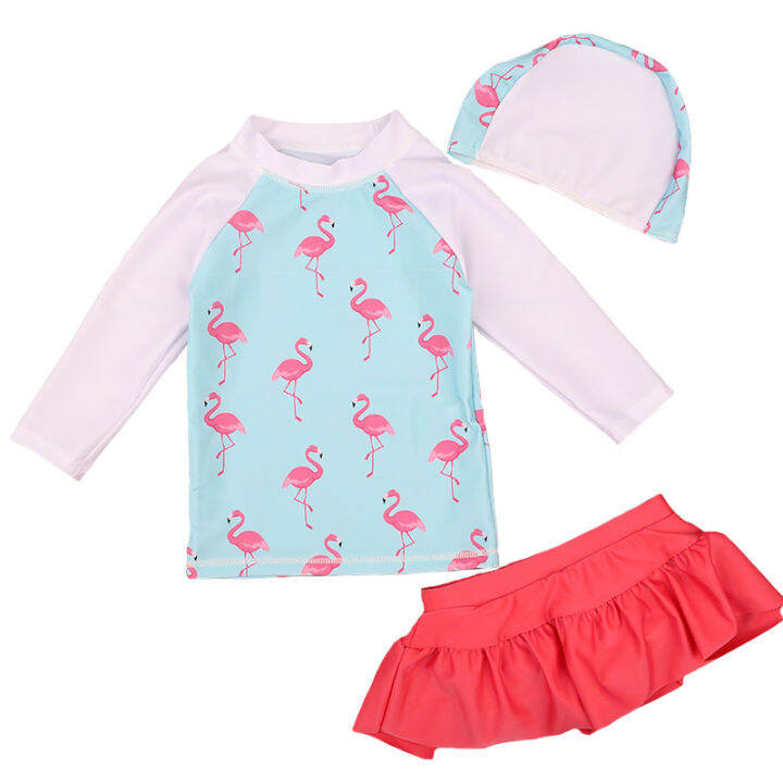 Swimming Suit for Kids Girls Two Pieces Swimwear for Children Girls ...