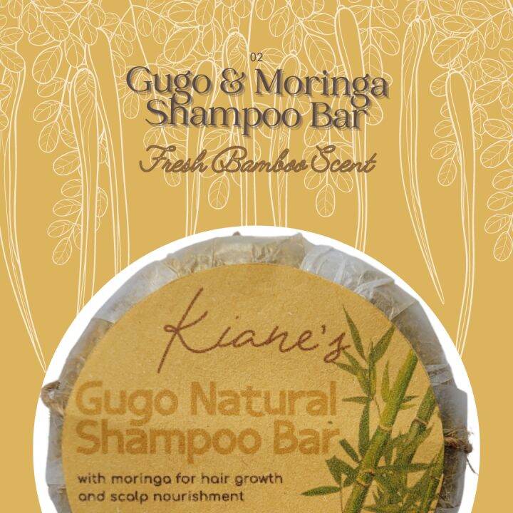 Gugo Shampoo Bar with Moringa - Moisturizing and Nourishing | Lazada PH