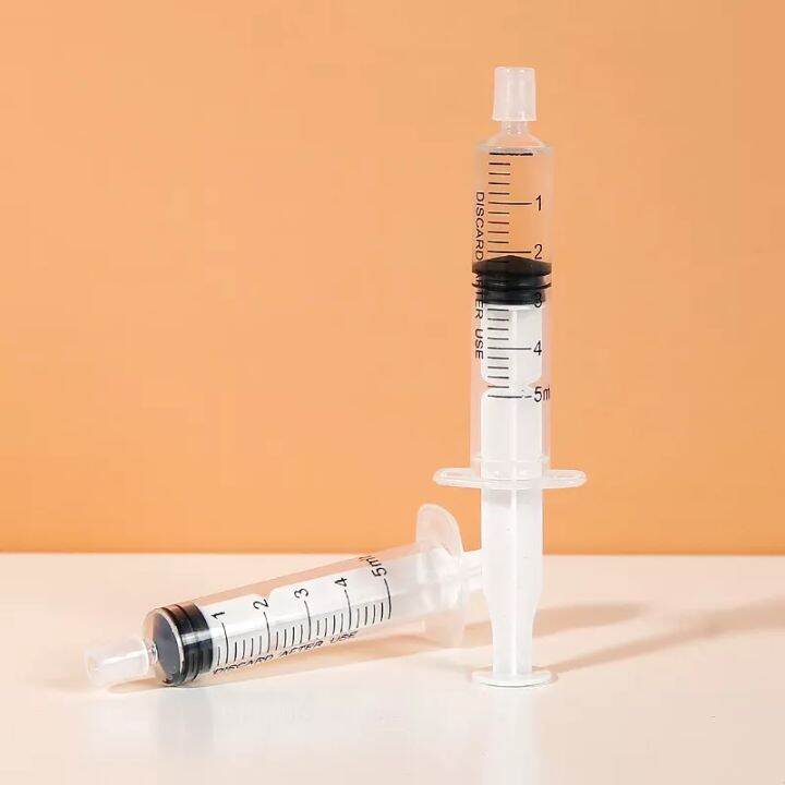 Syringe Spuit Spet Suntikan Ukuran 5 ML Tanpa Jarum Takaran Nutrisi ...