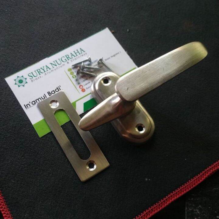 Rambuncis Pengunci Jendela full kuningan | Lazada Indonesia
