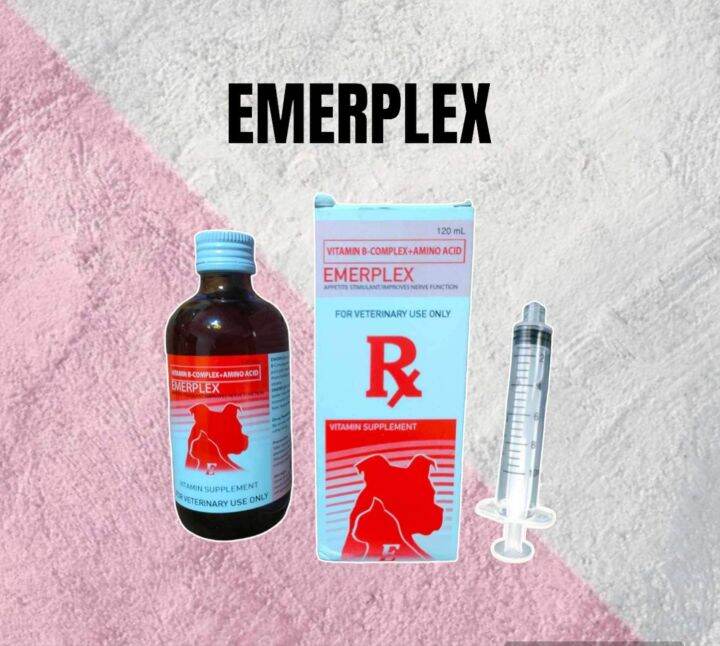 EMERPLEX Vitamins B-complex+Amino Acid 120ml | Lazada PH