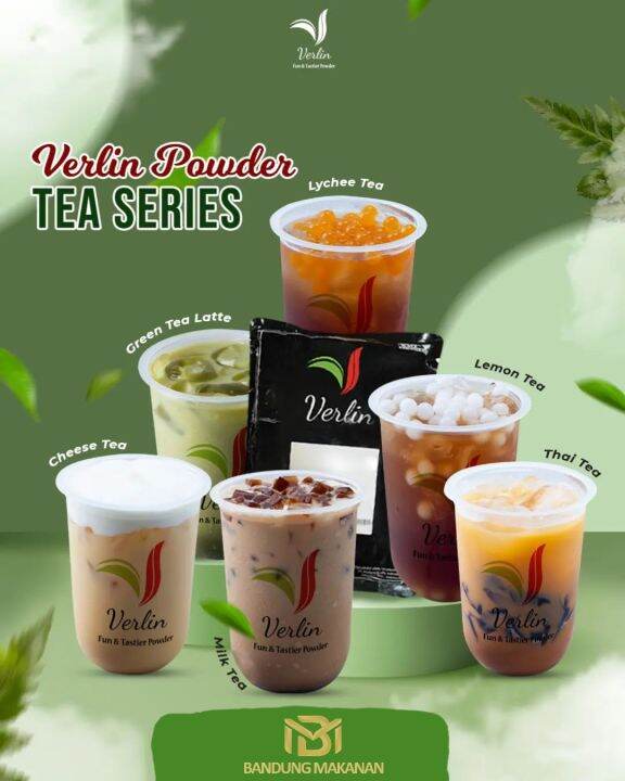 VERLIN bubuk minuman GREENTEA LATTE 1KG | Lazada Indonesia