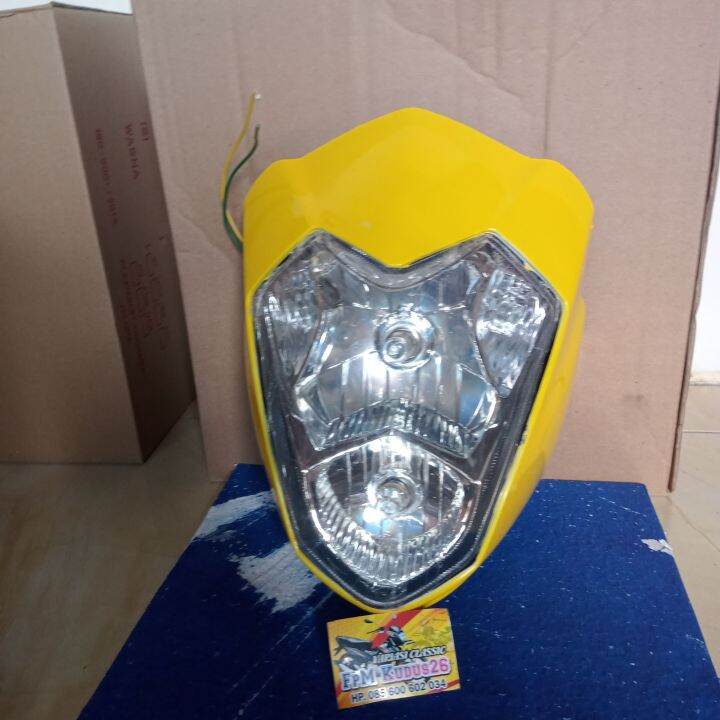 kepala reflektor satria FU old Thailand/kinjeng | Lazada Indonesia