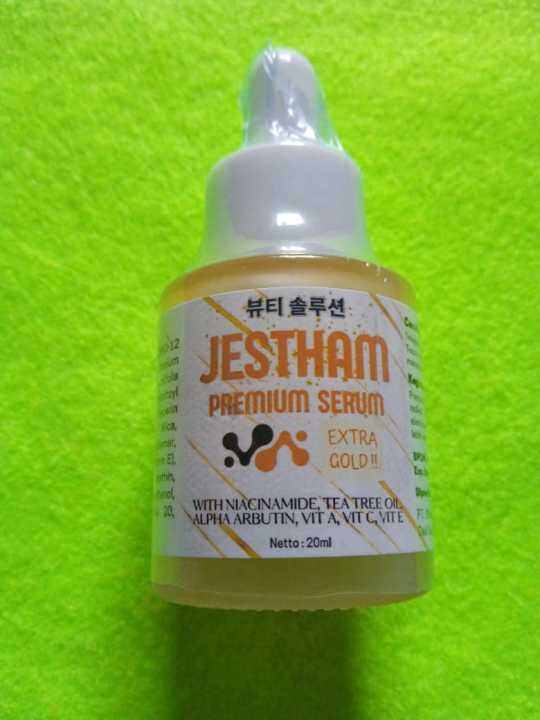Jestham Premium serum extra Gold original | Lazada Indonesia