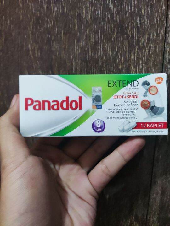 Panadol Extend 12 Caplet 665mg - 1 Box | Lazada Indonesia