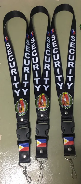 Security design id lace lanyard id sling with id case | Lazada PH