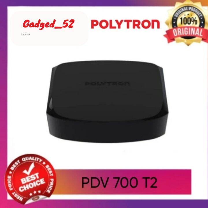 polytron SET TOP BOX PDV 700T2 dvb t2 tv digital | Lazada Indonesia