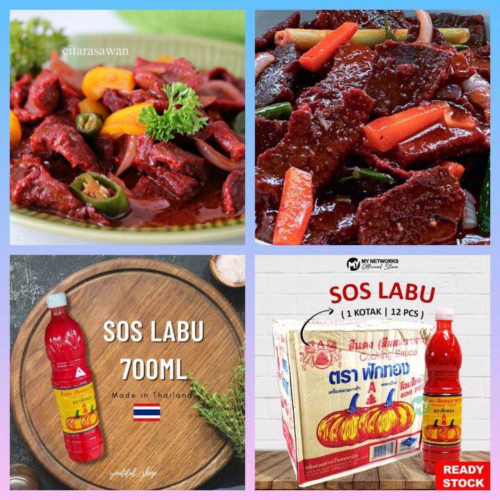 SOS LABU MERAH THAILAND 700ML | Lazada