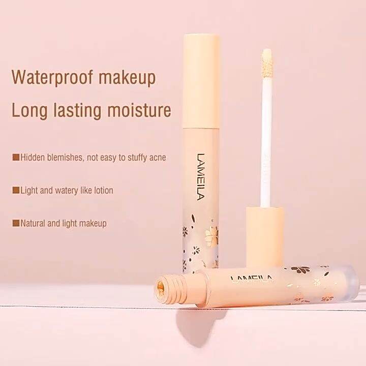 Lameila Concealer Liquid Foundation Makeup Oil Control Highlight ...