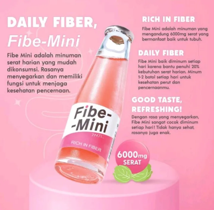 FIBE MINI RICH IN FIBER 100 ML - Single | Lazada Indonesia