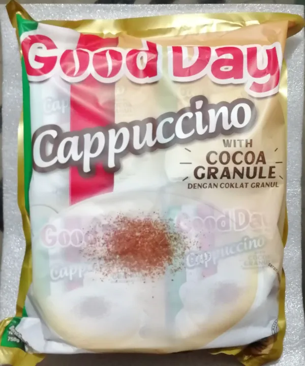 Good Day Cappuccino With Cocoa Granule 30pcs | Lazada PH