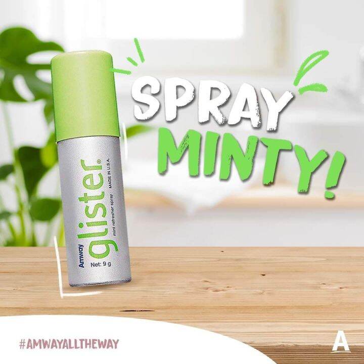 GLISTER MINT REFRESHER SPRAY by AMWAY | Lazada