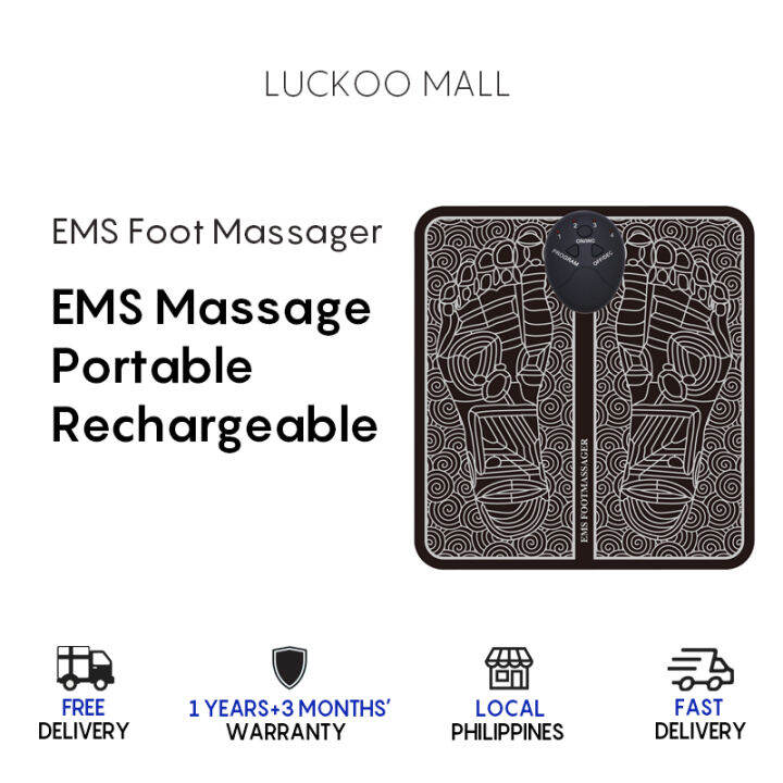Electric Ems Foot Massager Machine Therapy Foot Therapy Massager Foot