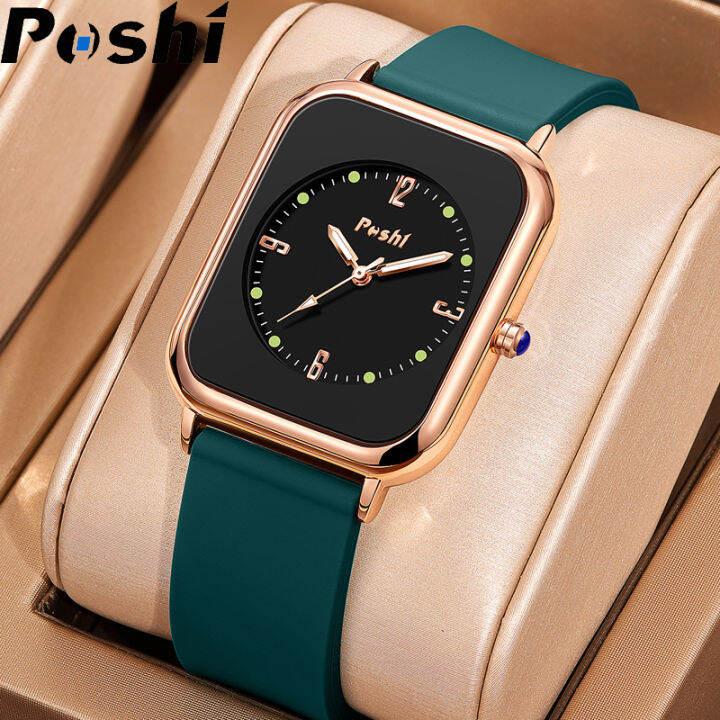 POSHI New style Ladies Fashion Casual Watches Korean elegant leather ...