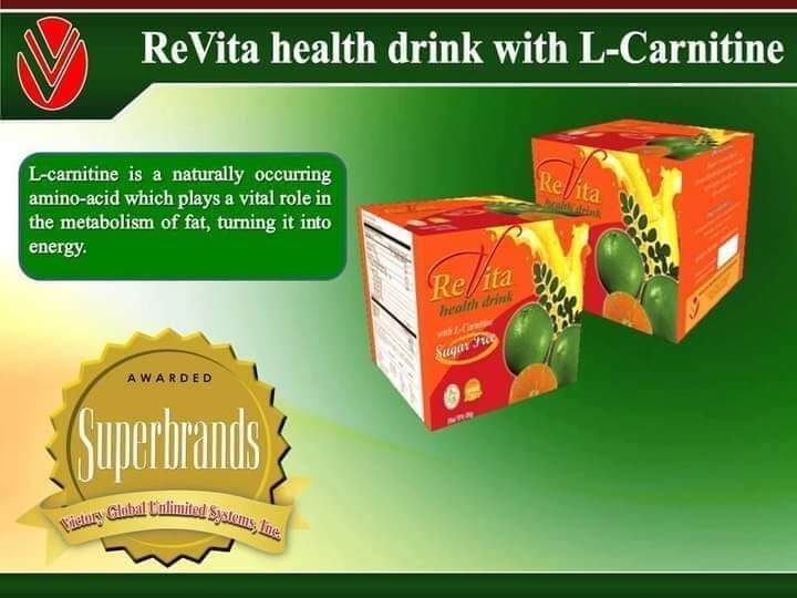 Revita Health Drink with L-Carnitine | Lazada PH