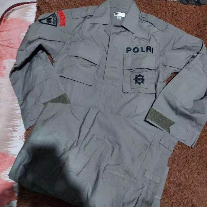 PDL tactical Hijau Brimob | Lazada Indonesia